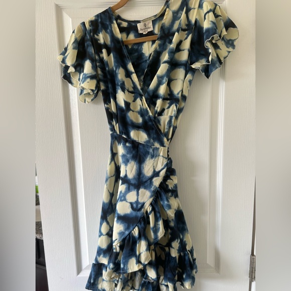 perry walker | Dresses | Perry Walker Dress Blue Dress | Poshmark